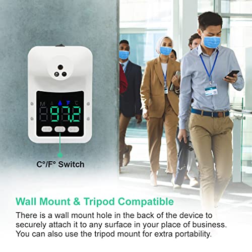 Instant Read Thermometer | Wall Mount or use with Tripod Stand. No ...