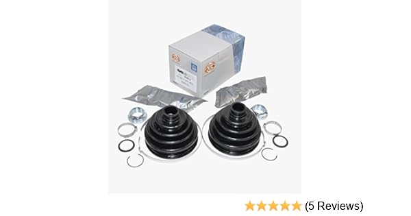 2 Front Axle Outer CV Joint Boot Kits Left & Right for BMW OEM# 31607507402