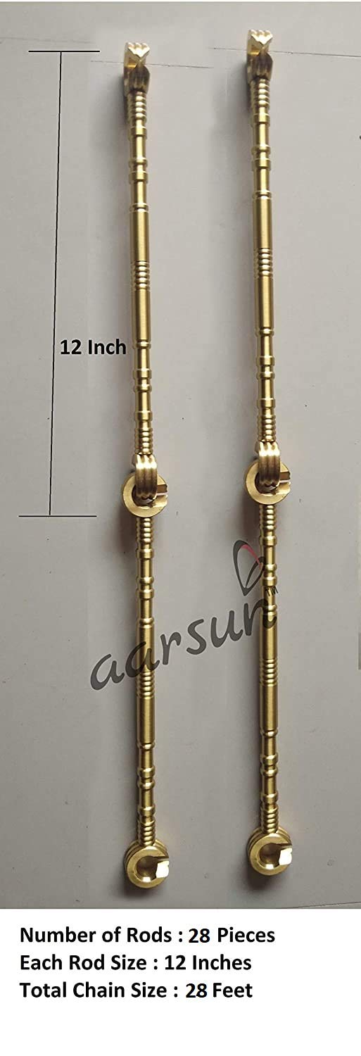 Aarsun Pure Brass Jhula Chain | Swing Chain | Jhoola Accessories ...