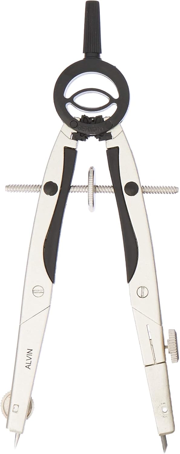 Amazon.com : Alvin 805 Master-Bow 6" Combination Compass : Geometry ...