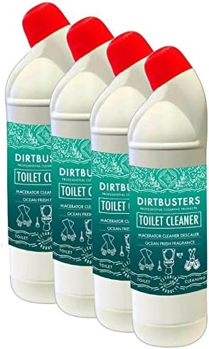 Dirtbusters Toilet Cleaner and De-scaler and Macerator saniflo Descaler ...