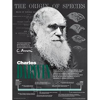 Amazon.com: The Genius of Charles Darwin, 24x36 Poster Print Poster ...