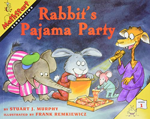 Amazon.com: Rabbit's Pajama Party (MathStart 1): 9780064467223: Murphy ...