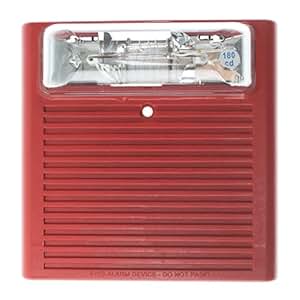 Amazon.com : Wheelock Cooper ASWP-2475W-FR Weatherproof Wall Horn ...