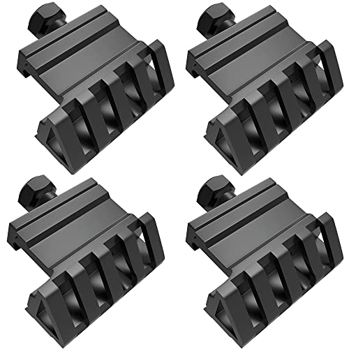 TPO 45 Degree Offset Rail Mount 4 Slots Picatinny Rail Mount- 4PCS ...