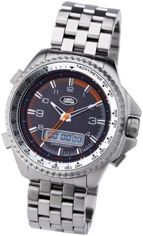 Land Rover Gents Dual Time Ana Digi Bracelet Watch: Amazon.co.uk: Watches