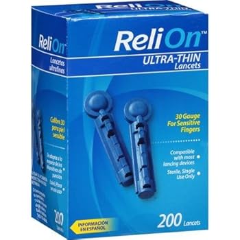 Amazon.com: ReliOn - New Product (Needle & Lancets ) For Thin and ...