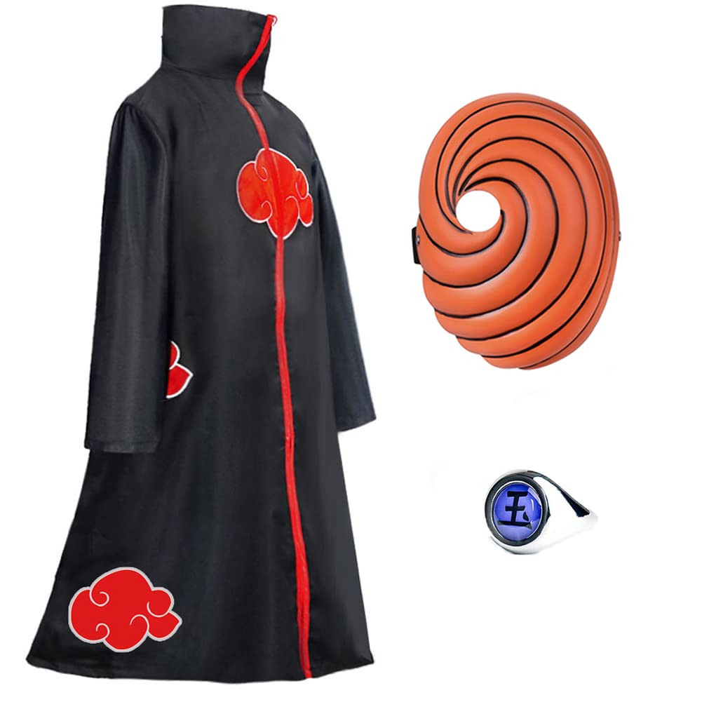 Mua CULTURE PARTY Akatsuki Cloak Itachi Cosplay Costume for Kids Adult ...
