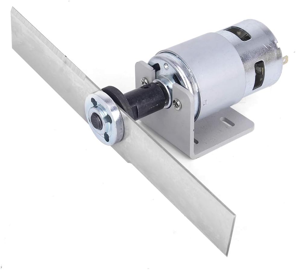 craftsman168 Yofuly DIY Lawn Mower Set DC 12V 775 Motor Manganese Steel ...