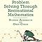 Problem Solving Through Recreational Mathematics (Dover Books on Mathematics): Averbach, Bonnie ...
