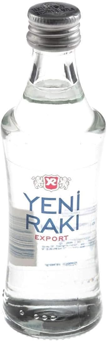 Yeni Raki Turkish Liqueur Miniature - 5cl Single Bottle: Amazon.co.uk ...