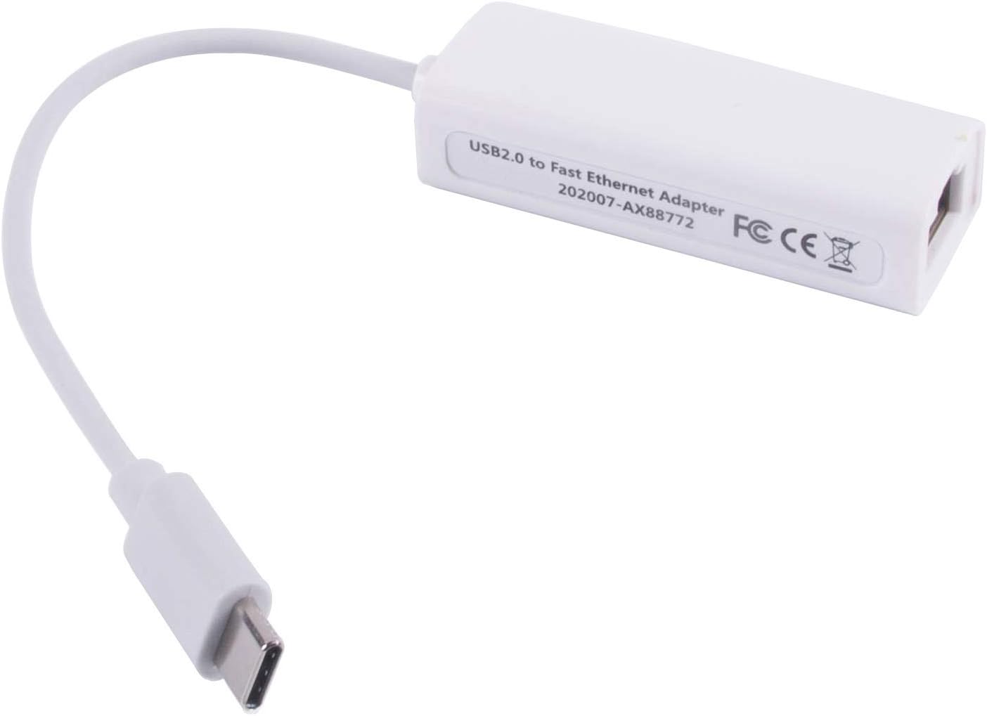 USB to RJ45 Lan Ethernet Adapter 100Mbps Asix AX88772B AX88772 USB to ...