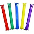 Amazon.com: POPLAY Thunder Sticks, 100PCS Inflatable Sticks Bam Bam ...