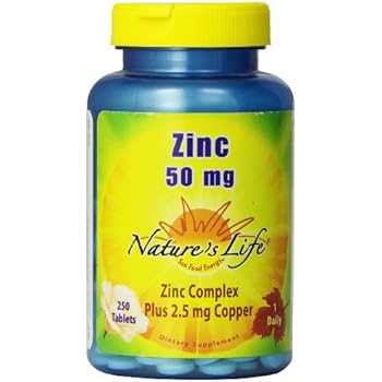 Amazon.com: Nature's Life Zinc Picolinate Capsules, 30 Mg, Plus 2mg ...