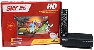 Receptor Sky Pré Pago HD + Recarga 12 Meses | Amazon.com.br