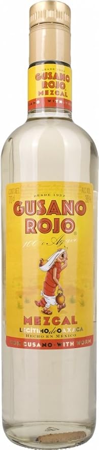Gusano Rojo Mezcal Tequila (1 x 0,7 l): Amazon.it: Alimentari e cura ...