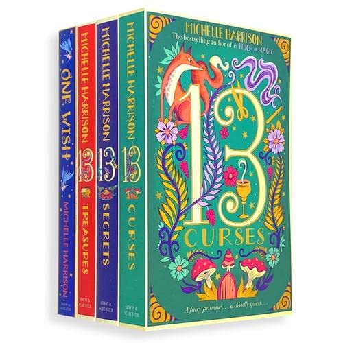 13 treasures series michelle harrison 4 books collection set - the ...