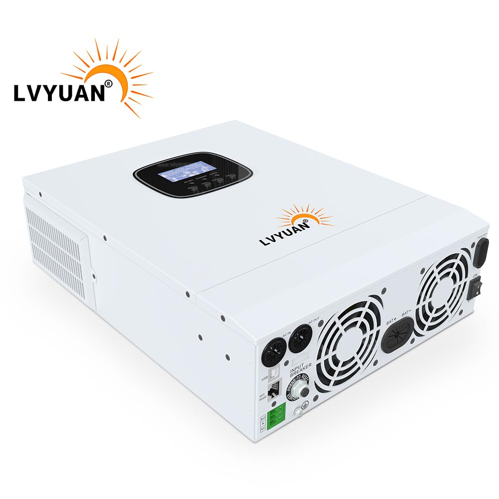 Mua LVYUAN All-in-one Solar Hybrid Charger Inverter Built in 3000W 24V Pure Sine Wave Power ...