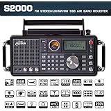 Tecsun S2000 Desktop Receiver with HF and VHF Airband: Amazon.co.uk: TV