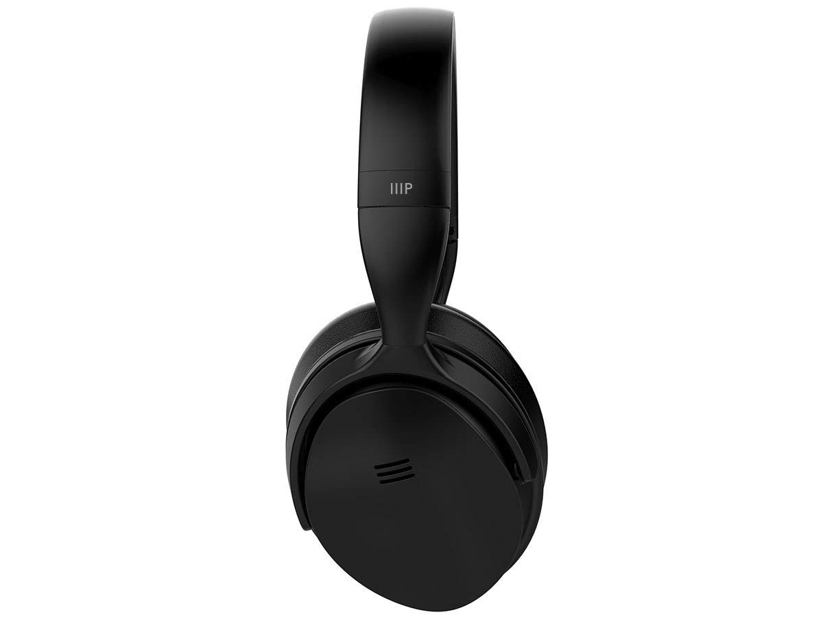 Monoprice BT-300ANC Wireless Over Ear Headphones – Black with (ANC ...