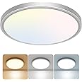 libtit 12 inch Flush Mount LED Ceiling Light Fixture, 3000K 4000K 6500K ...