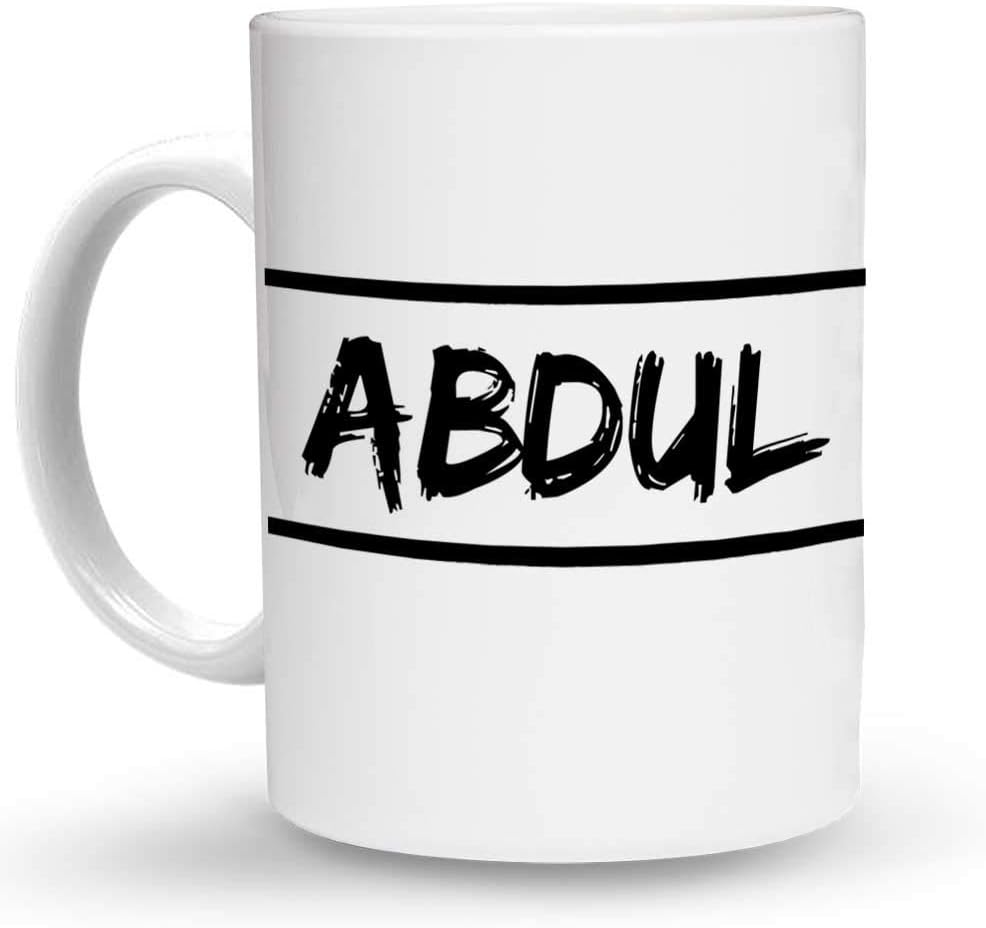 Amazon.com: Makoroni - Abdul Name 15 oz Ceramic Large Coffee Mug/Cup ...