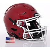 Amazon.com : Riddell SpeedFlex Adult w/Black SF-2BD Facemask + US ...