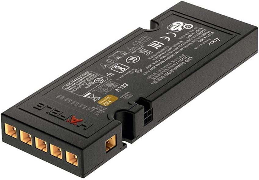 Hafele Loox 12V LED Driver IP20 with 6 Way Constant Voltage (12V/40W ...