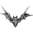 Alchemy Gothic Om Strygia Vampire Bat of Balkan Necklace [Jewelry ...