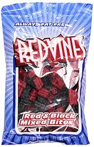Amazon.com : Red Vines, Red & Black Mixed Bites, 8 oz : Grocery ...