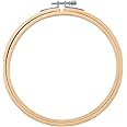 Amazon.com: Better Crafts 3 Pieces 10 Inch Wooden Embroidery Hoops ...