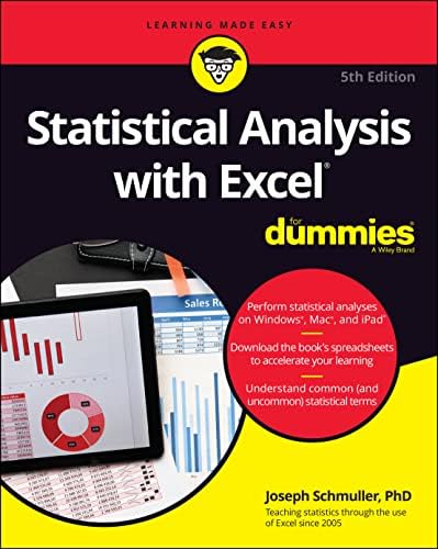 Statistical Analysis with Excel For Dummies price in Egypt | Amazon Egypt | kanbkam