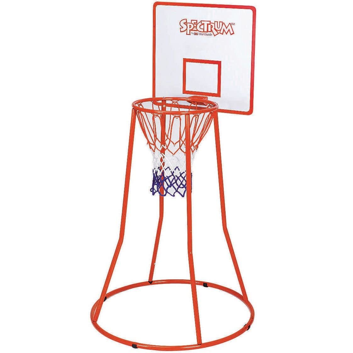 S&S Worldwide Mini Steel Basketball Goal with Backboard – 4'H Rim & 18 ...