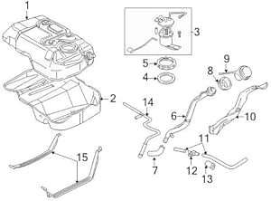 Amazon.com: Ford 6L8Z-9J279-BA - TUBE ASY : Automotive