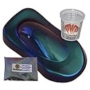 Amazon.com: 25g Blue Green Red Chameleon Paint Powder - Color Shift ...