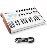 Amazon.com: Vangoa Worlde Tuna Mini MIDI Keyboard Controller 25 Key USB ...