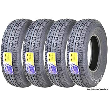 Amazon.com: 4 New Premium Freedom Hauler Trailer Tires ST235/85R16 Radial 12PR Load Range F ...
