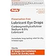 Amazon.com: Rugby Preservative-Free Lubricant Eye Drops - Immediate ...