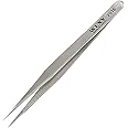 Straight Extra Fine Point Tweezers Pliers Jewelers Tool - Industrial ...