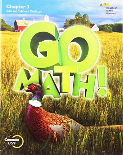 Go Math!: Student Edition Chapter 3 Grade 5 2015: HOUGHTON MIFFLIN ...
