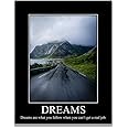 Amazon.com: Dreams Demotivational Poster Snarky Ironic Funny Sarcastic ...