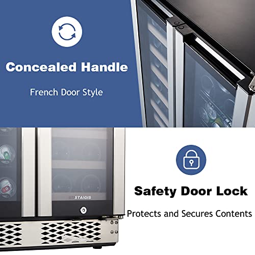 Wine Refrigerator Under Counter BODEGA Wine And Beverage Refrigerator ...