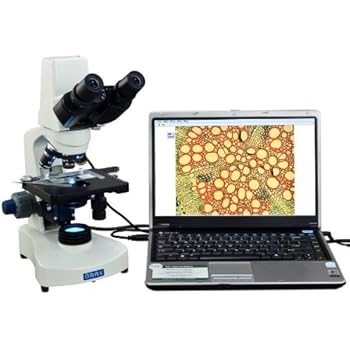 Amazon.com: OMAX 40X-2000X Digital Binocular Compound Microscope with ...