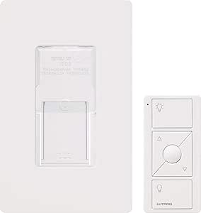 Lutron Caseta Pico Wall-Mounting Kit with Pico Remote, Wallplate ...