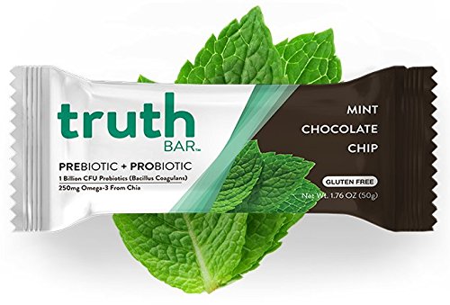 Amazon.com : Truth Bar (Prebiotic + Probiotic) - Dark Chocolate Coconut ...