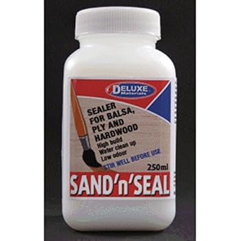 Amazon.com: DELUXE MATERIALS Model Lite Balsa Filler, White: 240cc ...