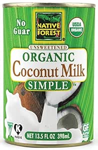 Amazon.com: Native Forest Simple Organic Unsweetened Coconut Milk, 13.5 ...