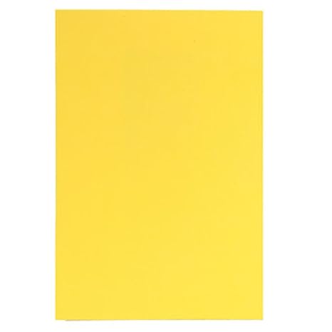 KRAFTZ® - Pack Of 5 Yellow A4 Size Eva Without Adhesive Foam Sheets for ...