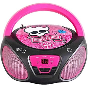 Amazon.com: Monster High CD Boombox (56049): Home Audio & Theater