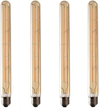 JKLcom T300 Vintage LED Filament Bulb T300 6W Dimmable Vintage Edison ...